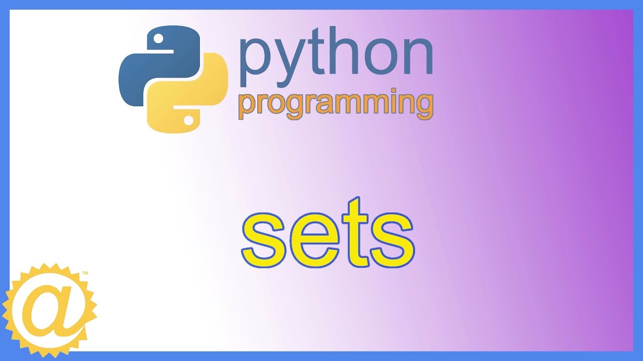 Python Sets -  Set Type Tutorial with Examples - APPFICIAL
