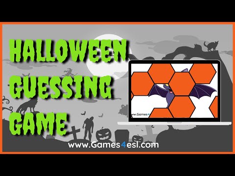 Halloween Reveal Game general vocabu…: English ESL video lessons