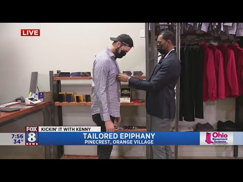 Kenny's kickin it at a lifestyle store for the 'modern gentleman'