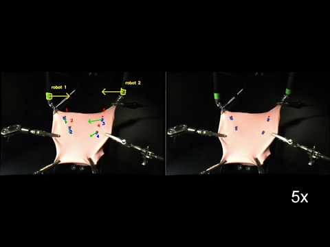 Automation in Surgical Robotics - Autonomous Tissue Manipulation via Machine Learning algorithms