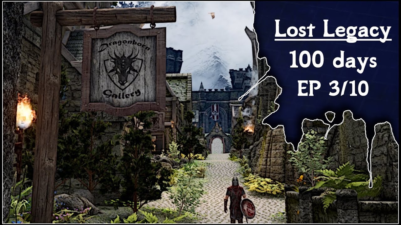 Can I Play 100 Days Before I Ditch This Project #3 | Lost legacy | Wabbajack Modlist |