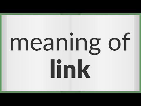 Link | meaning of Link
