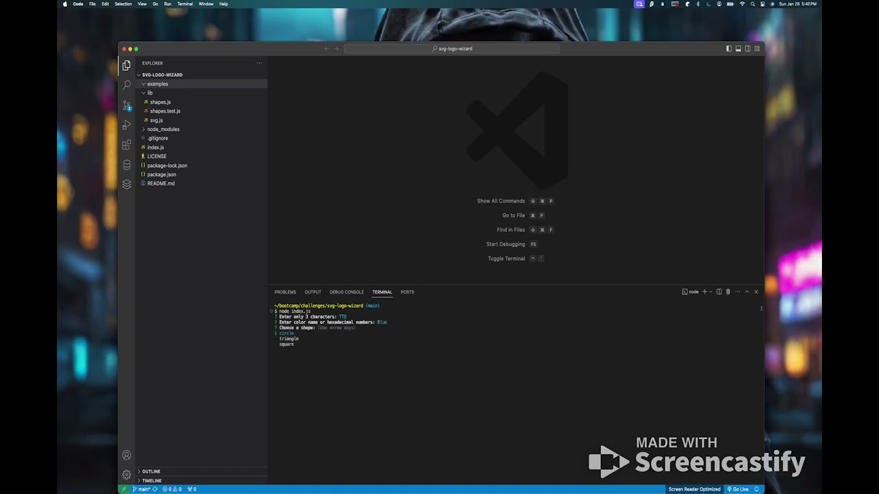 Crafting Logos with SVG Logo Wizard: A Node.js Tutorial