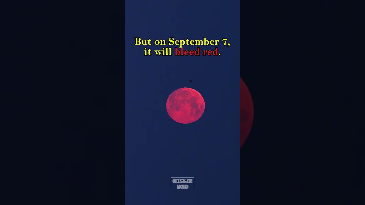 September 7, 2025: The Blood Moon Total Lunar Eclipse!🌕🔴