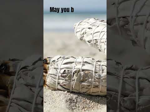 Smudging With Sage Prayer - Blessings & Abundance Flow - Positive Energy #positivevibes #spiritual