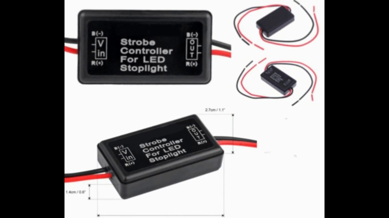Video review of Rebaydo 2pcs Flasher LED Universal Compatible 12 to 24 ...