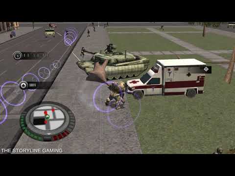 The Incredible Hulk (PC) - Minigames "Not So Friendly Fire" Gameplay