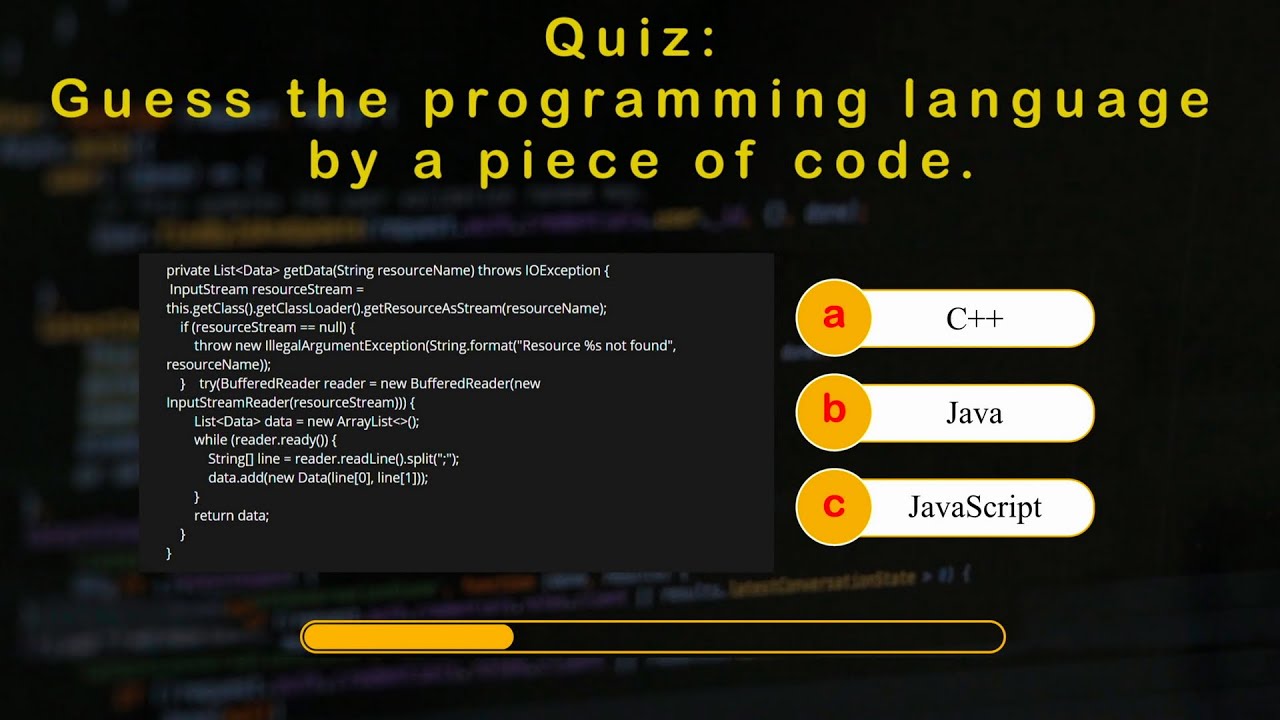 Hard Quiz for Experts: Guess the programming language by a piece of code and find the wrong answer