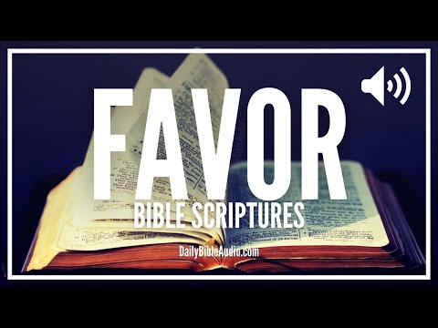 Bible Verses On Favor | Best Bible Audio Scriptures About Favour Of God