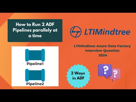 LTIMindtree ADF Interview Question - Run multiple ADF pipelines parallelly