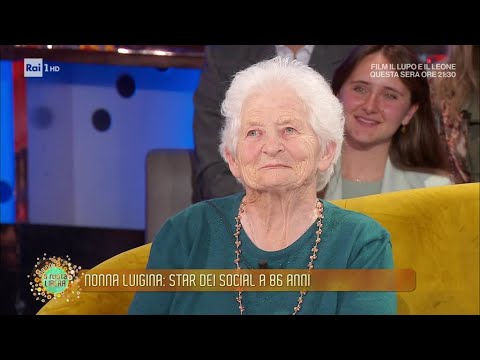 Nonna Luigina, vera e propria star dei social - Da Noi...a ruota libera 20/04/2025