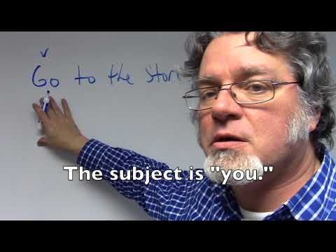 the imperative form