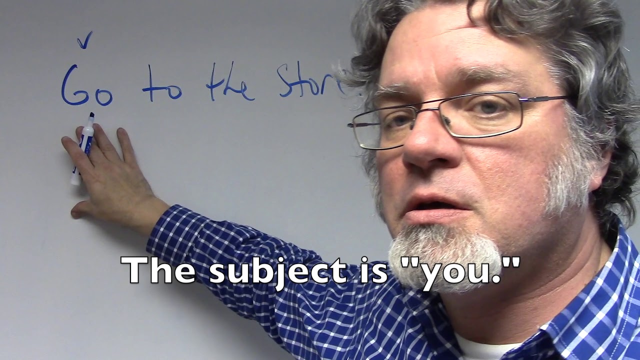 the imperative form