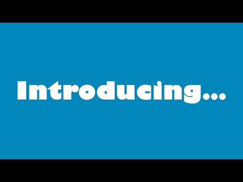 Introducing.... How to create an introduction for yourself as a speaker
