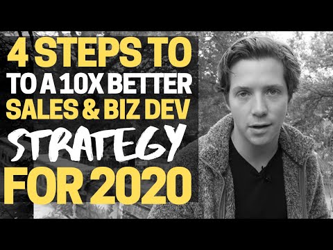 4 Steps to Creating a Sales and Business Development Strategy for 2020