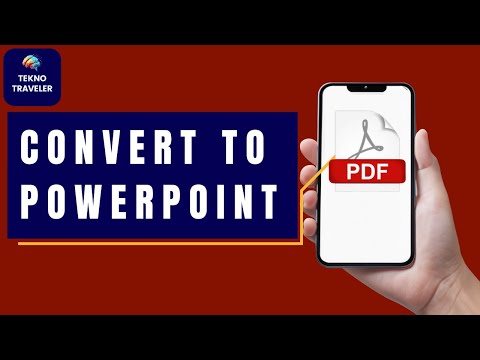 How to Convert PDF to PowerPoint