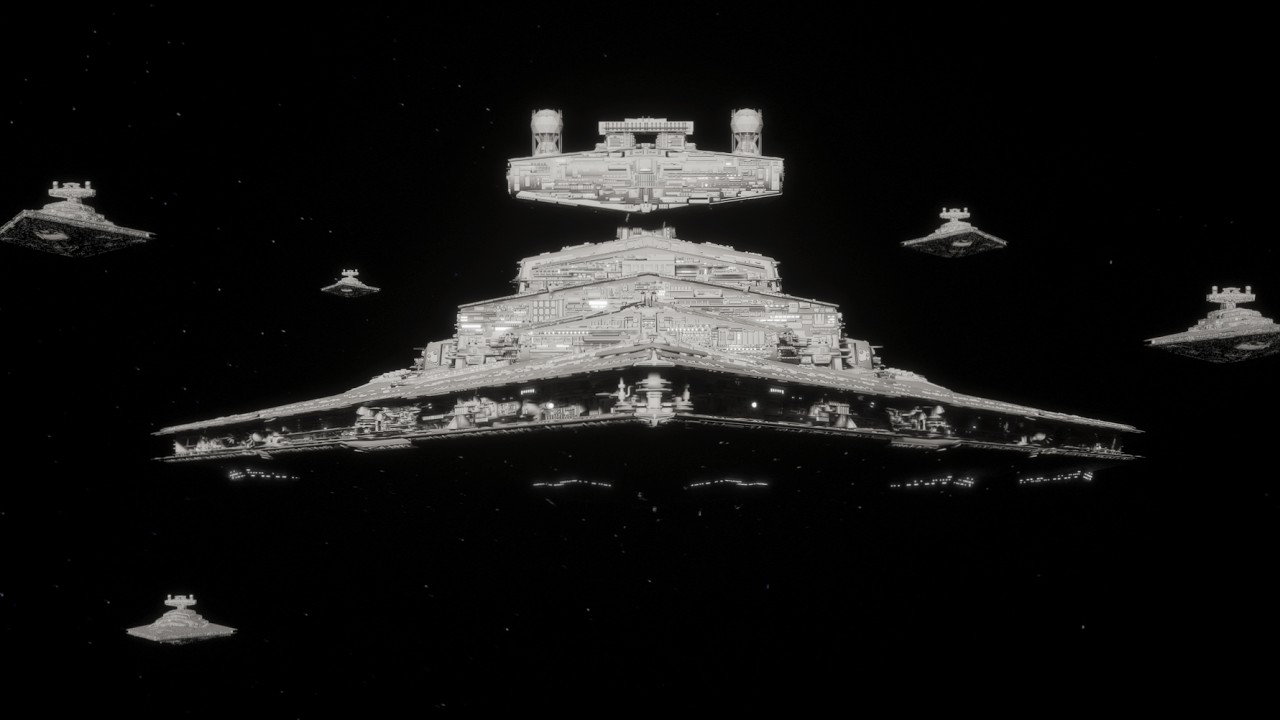 Imperial Fleet Arrives - Star Wars Fan Animation