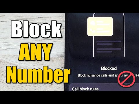 How to Block Phone Number using Android Phone in Minutes!