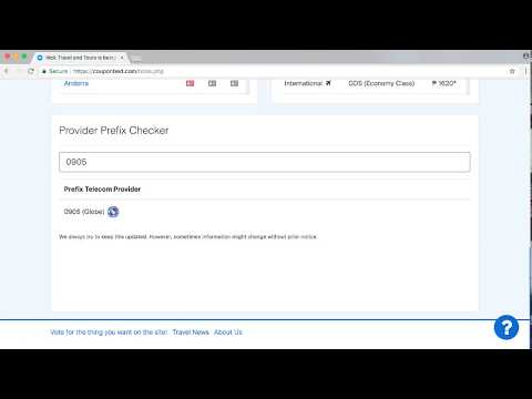 0905 prefix what network provider Couponbed (21 april 2018)