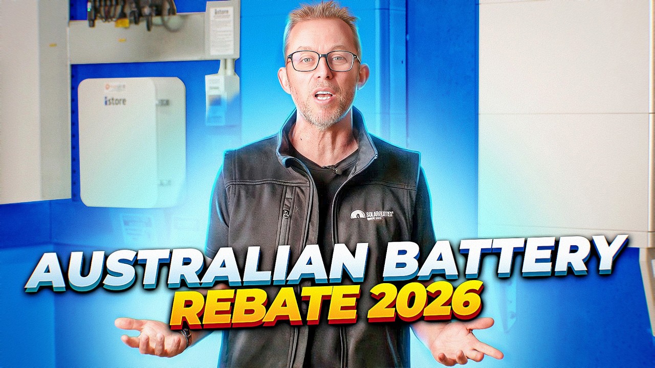 The Australian Battery Rebate in 2026: What's Changed - And What You Need To Know.