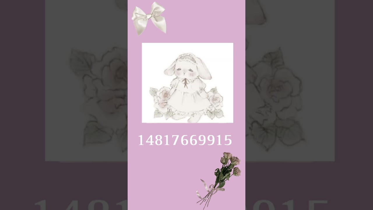 roblox coquette decals #roblox #decals #bloxburg #coquette #robloxdecals