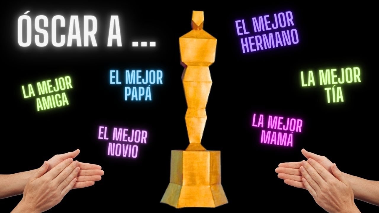 Y el Óscar es para Un REGALO de PAPEL para tu mejor amigo - solo 12 ...
