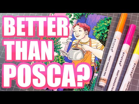 Testing Artistro Paint Pens!