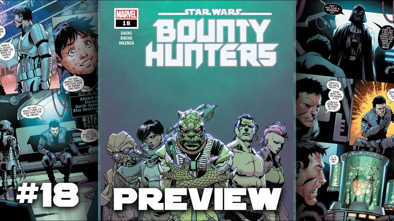 Star Wars Comics | Bounty Hunters #18  GALAXY'S GREATEST | (CANON) [2021]  Preview