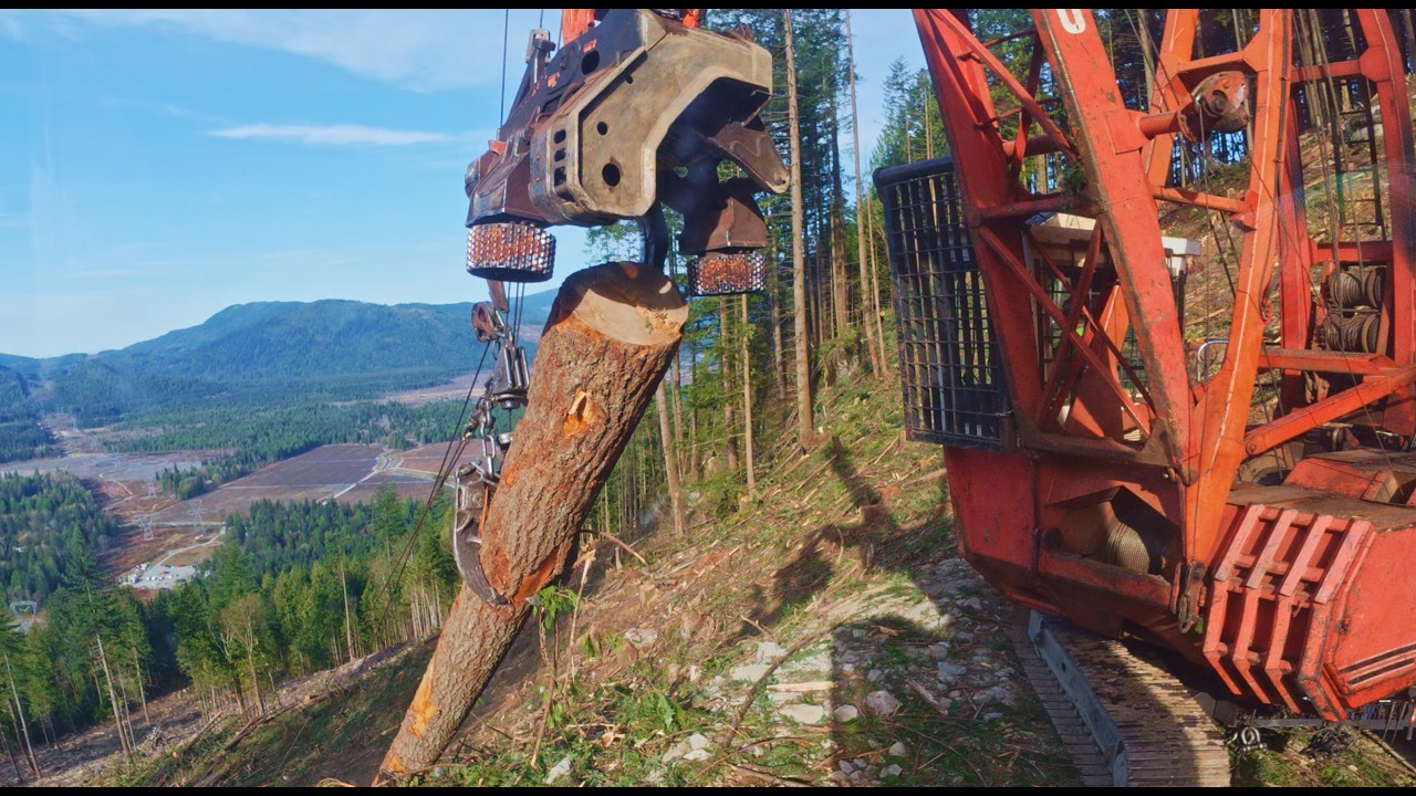 Working with the Grapple Yarder!