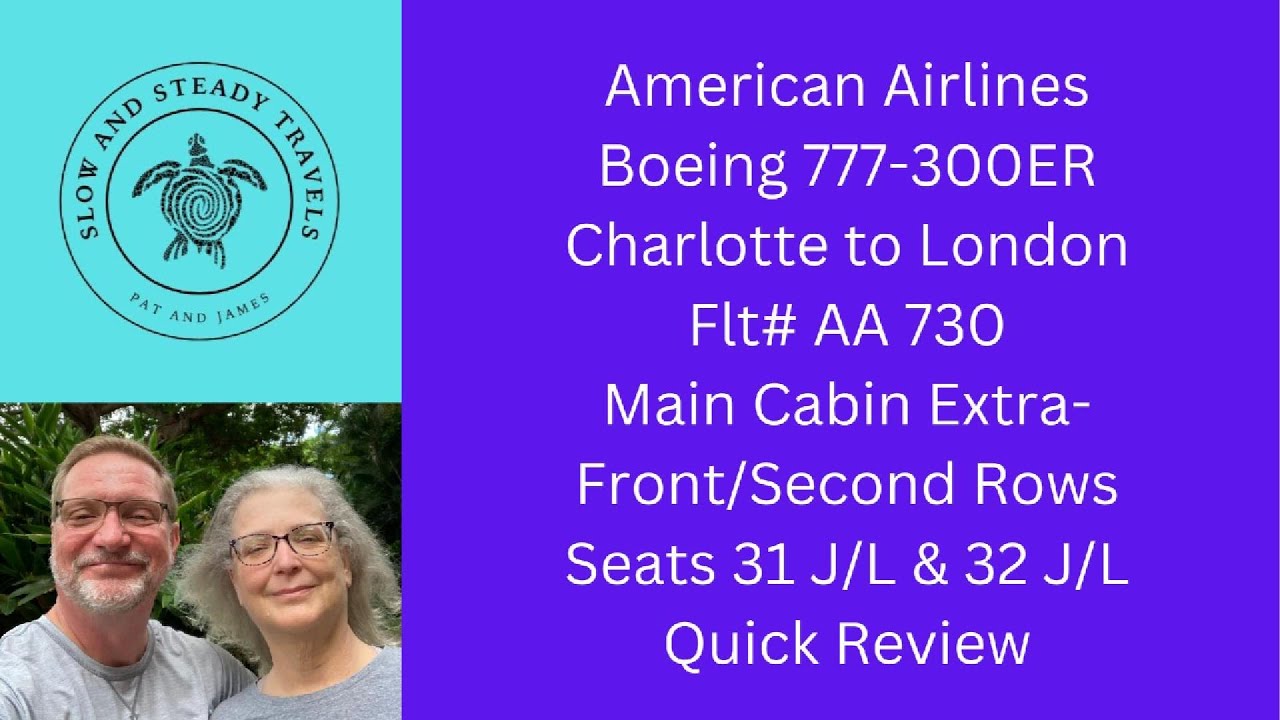 American Airlines  777 Main Cabin Extra seats