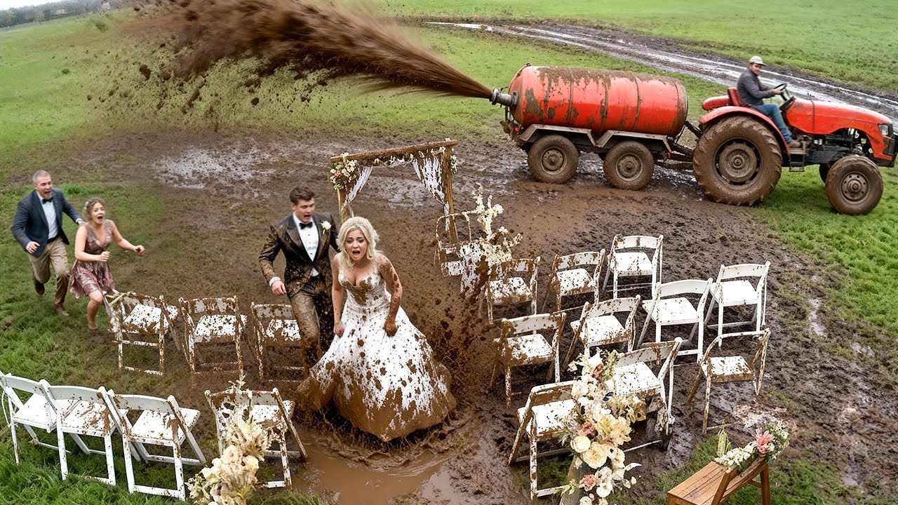 Funny Wedding Fails Caught on Camera