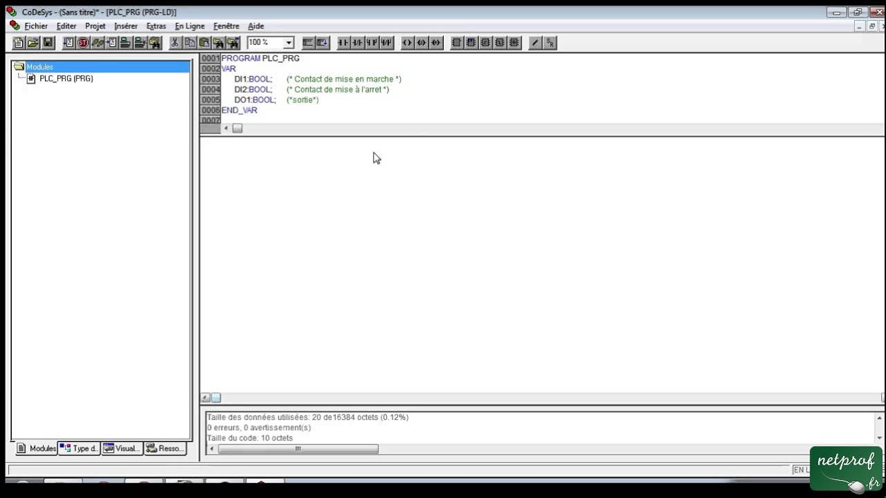 Introduction to programming - Ladder: Building a self-powered system (3/8)