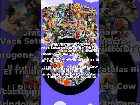 Bombardino crocodilo vs Tralalelo tralala vs All characters #bombardirocrocodilo #tralalerotralala
