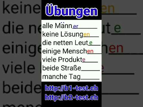 Plural - Übungen, Männer, Lösungen, Leute, Menschen, Produkte, Straßen, Tage, #plural #deutsch