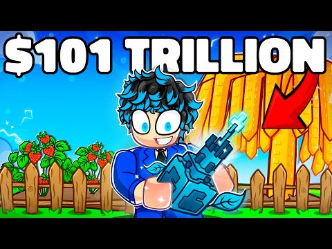 I Sold My Most Expensive Fruit To Become the New RICHEST Player on Grow a Garden!