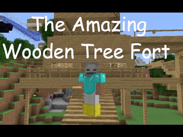 The Amazing Wooden Tree Fort Minecraft Map