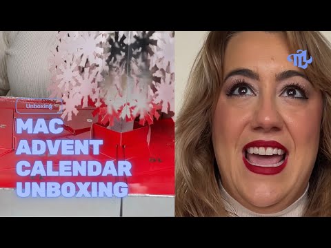 OPEN MAC’S 2023 HOLIDAY ADVENT CALENDAR WITH ME!