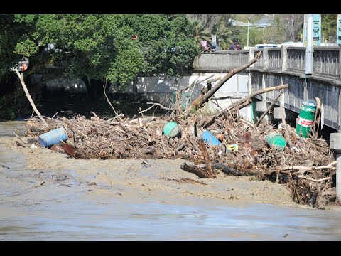 Gisborne NZ - Turning into a flood