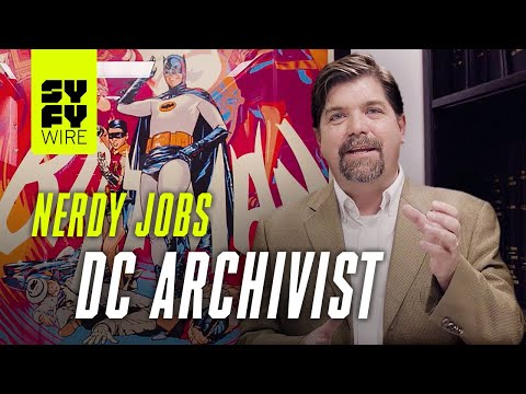 Nerdy Jobs - DC Archivist Benjamin LeClear | SYFY WIRE