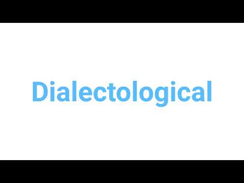 How to Pronounce dialectological # dialectological #english #words