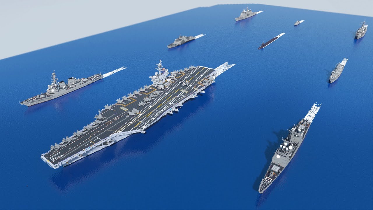 Minecraft Carrier Strike Group Map Download