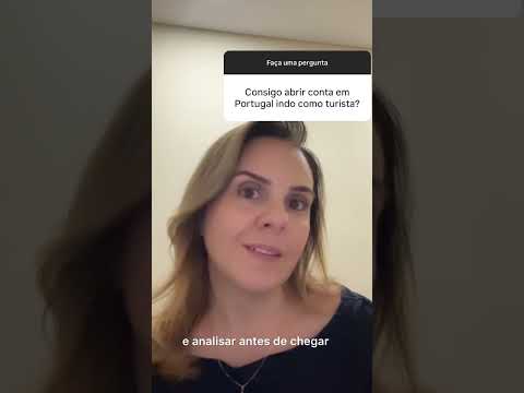 Conta bancária em Portugal, entenda as novas regras. #viveremportugal #portugalimmigration