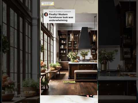 Modern Farmhouse is OUT #design #style