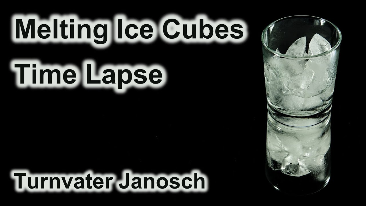 Melting Ice Cubes - Time Lapse - Full HD
