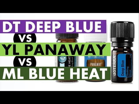 doTERRA Deep Blue VS Young Living Panaway VS Melaleuca Blue Heat