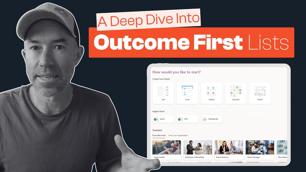 Microsoft Lists - Gets Smarter – Outcome-First List Creation