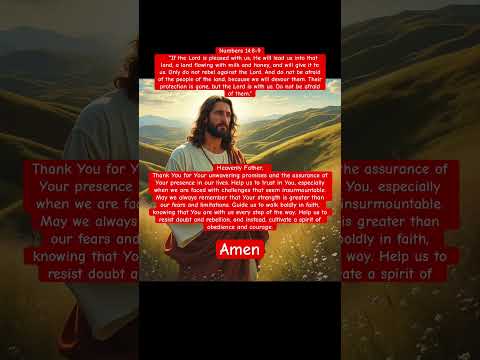Numbers 14:8-9 If the Lord is pleased with us… #bibleverse #jesus #prayer
