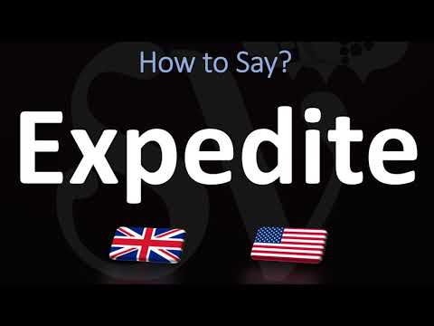 How to Pronounce Expedite? (CORRECTLY)