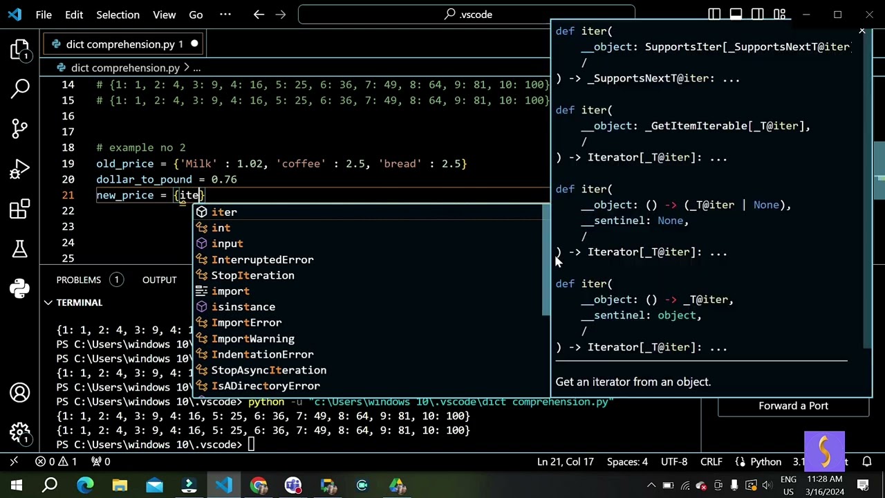 (MM)  Python Dictionary Comprehensions Explained