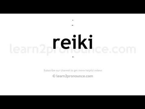 How to pronounce Reiki | English pronunciation
